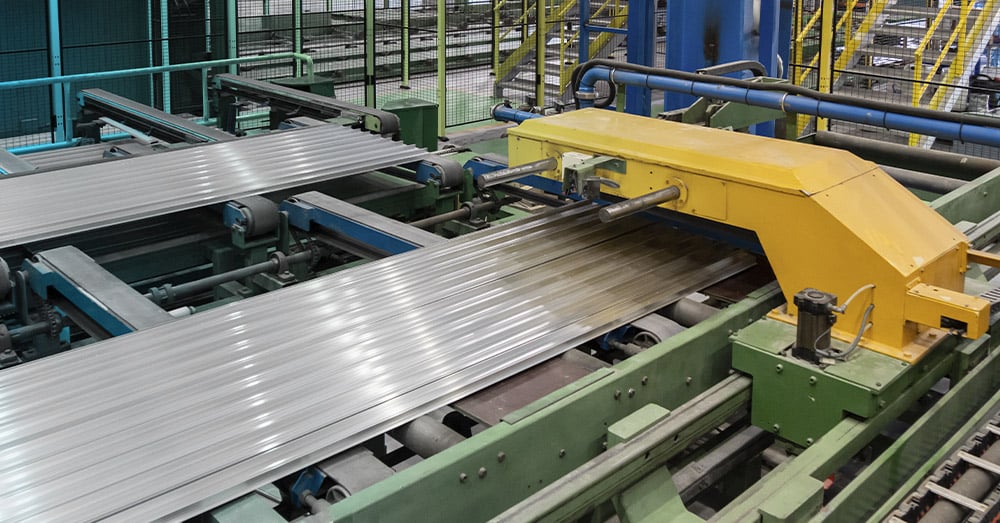 Proceso de extrusión de aluminio